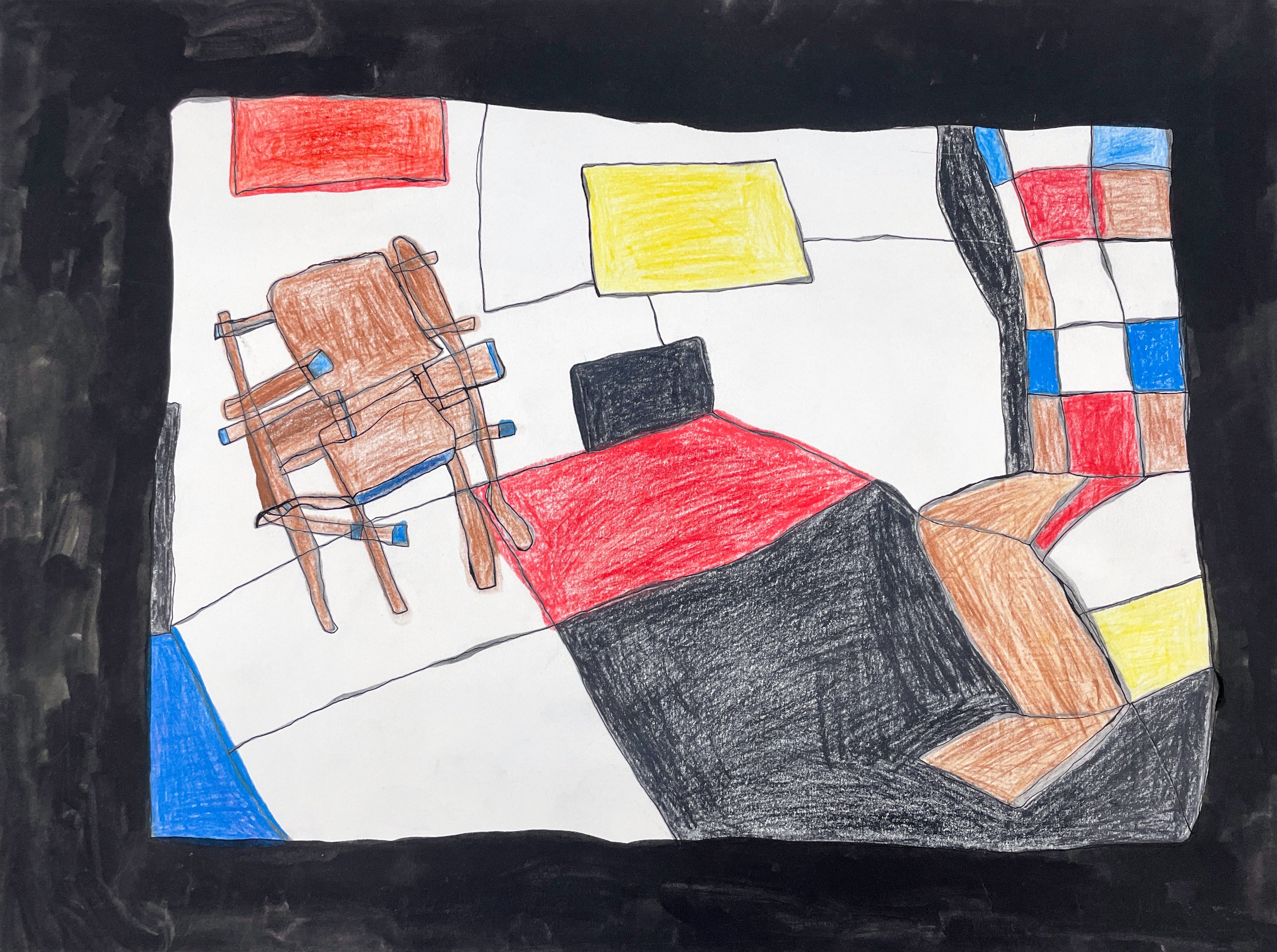 Mondrian Living Room, by Nathaniel McNeal Jr – pasc-gallery