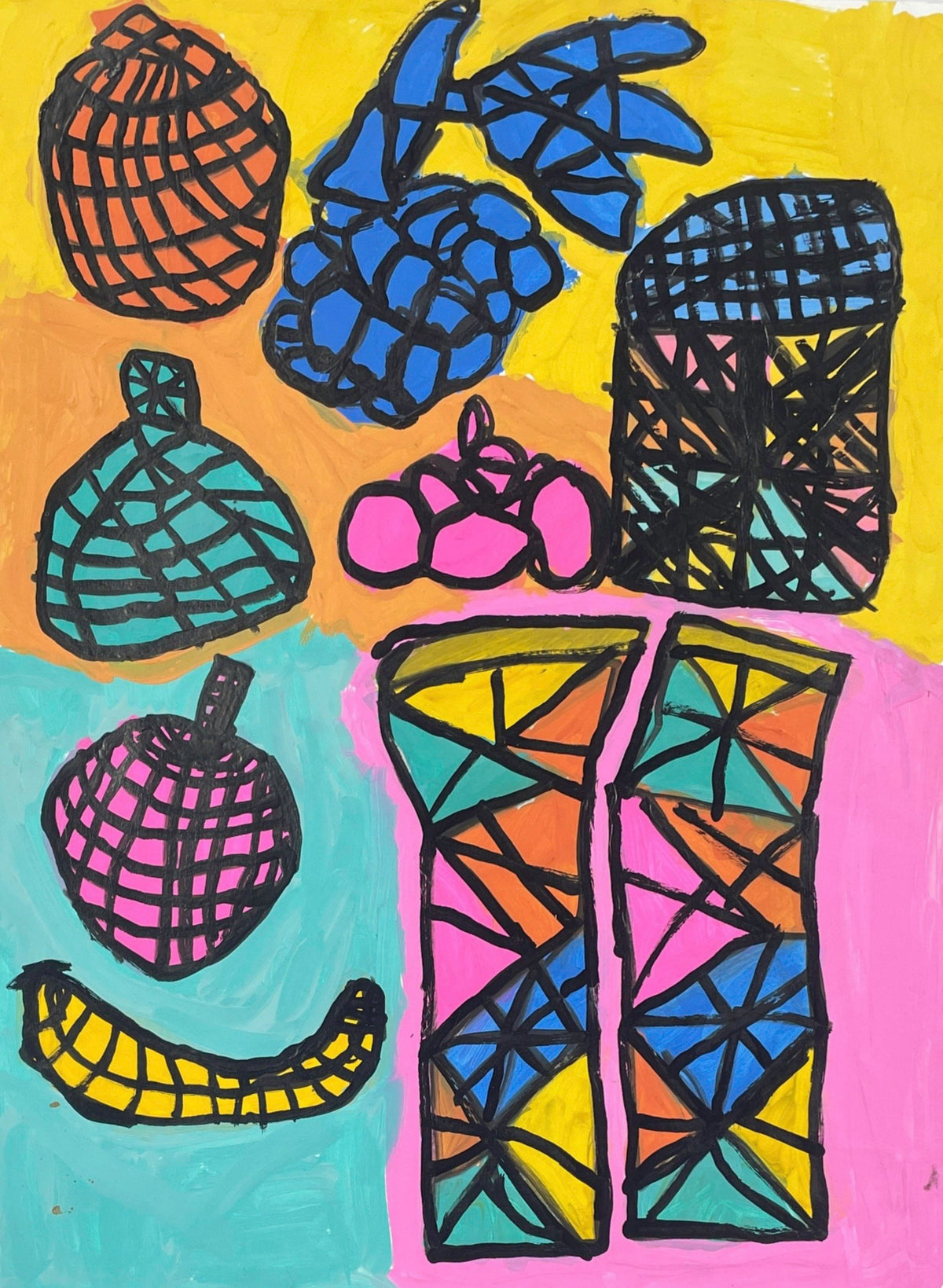 Food, Bowl, & Drink Faces, by Renee Rogan – pasc-gallery