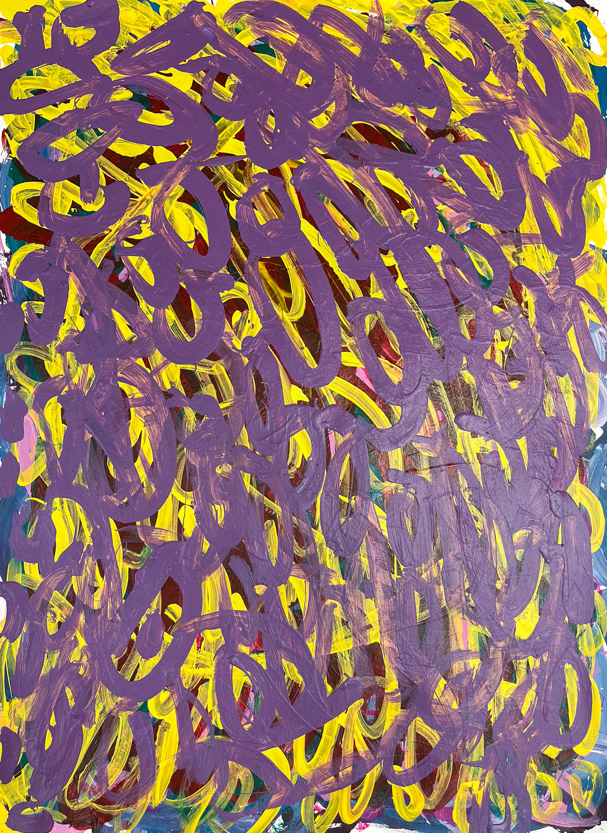 Untitled (Purple Over Yellow and Pink), by Julieann Dombrowski – pasc ...